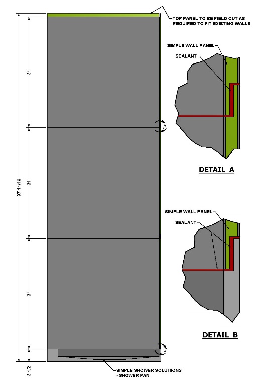 Installation Instructions – Simple Shower Solutions | Edmonton